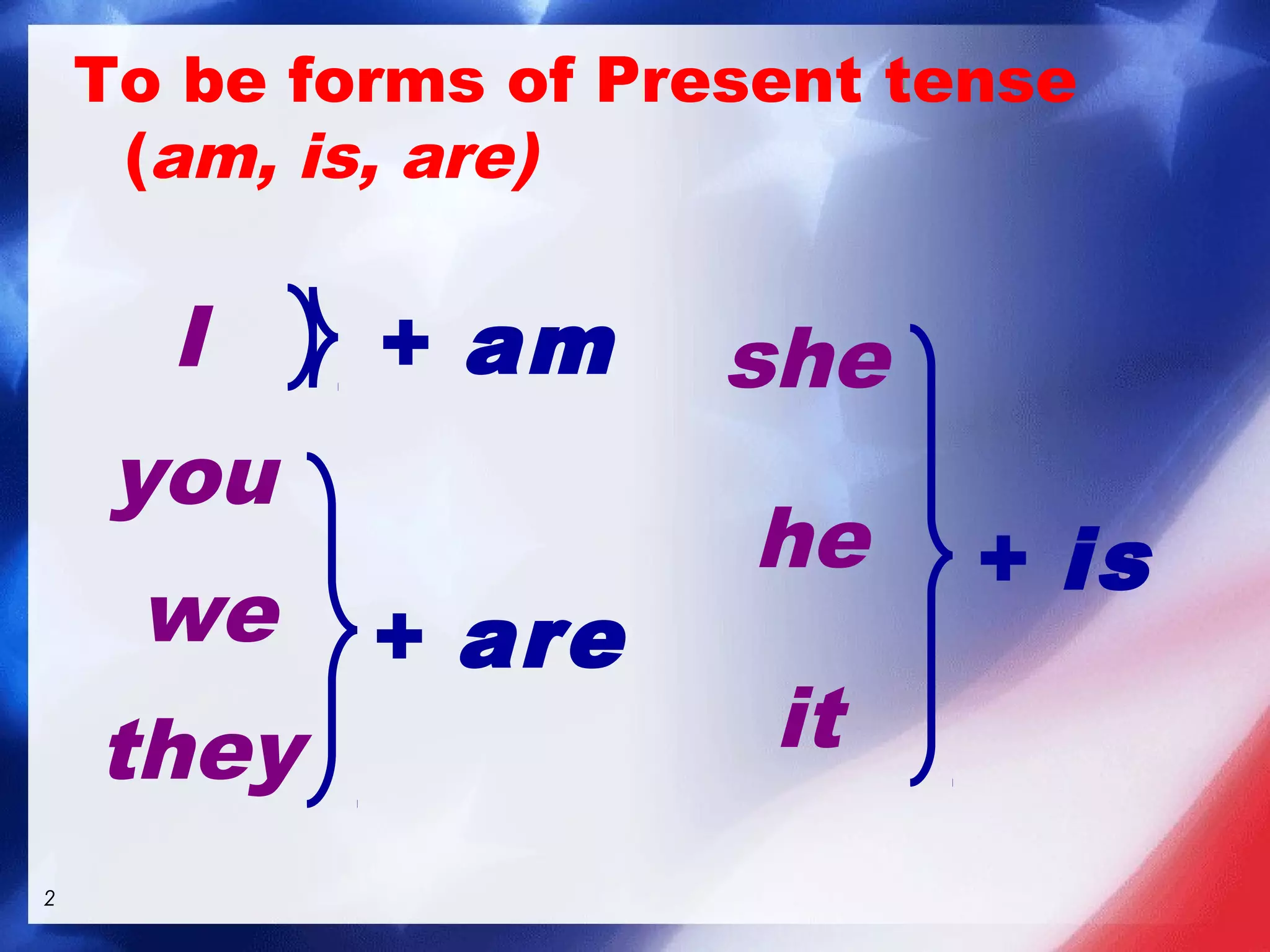 1. to be and to have forms | PPT