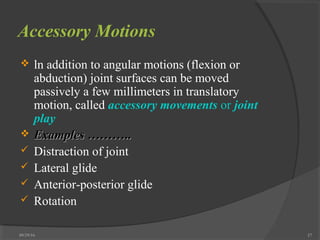 1. introduction of biomechanics | PPT