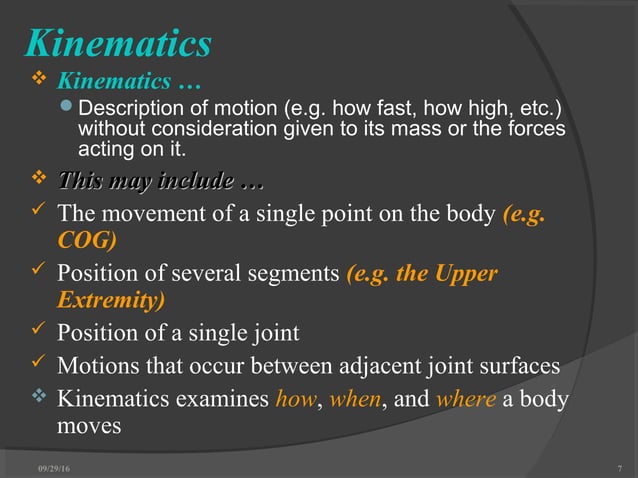 1. introduction of biomechanics | PPT