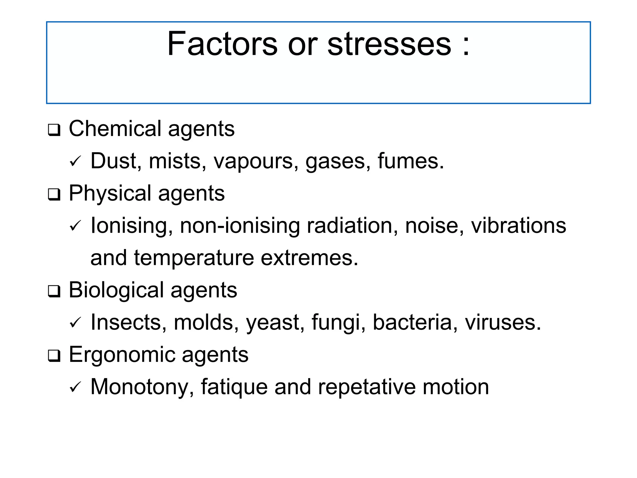 Basic principles of Industrial Hygiene | PPTX