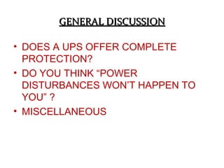 ups | PPT