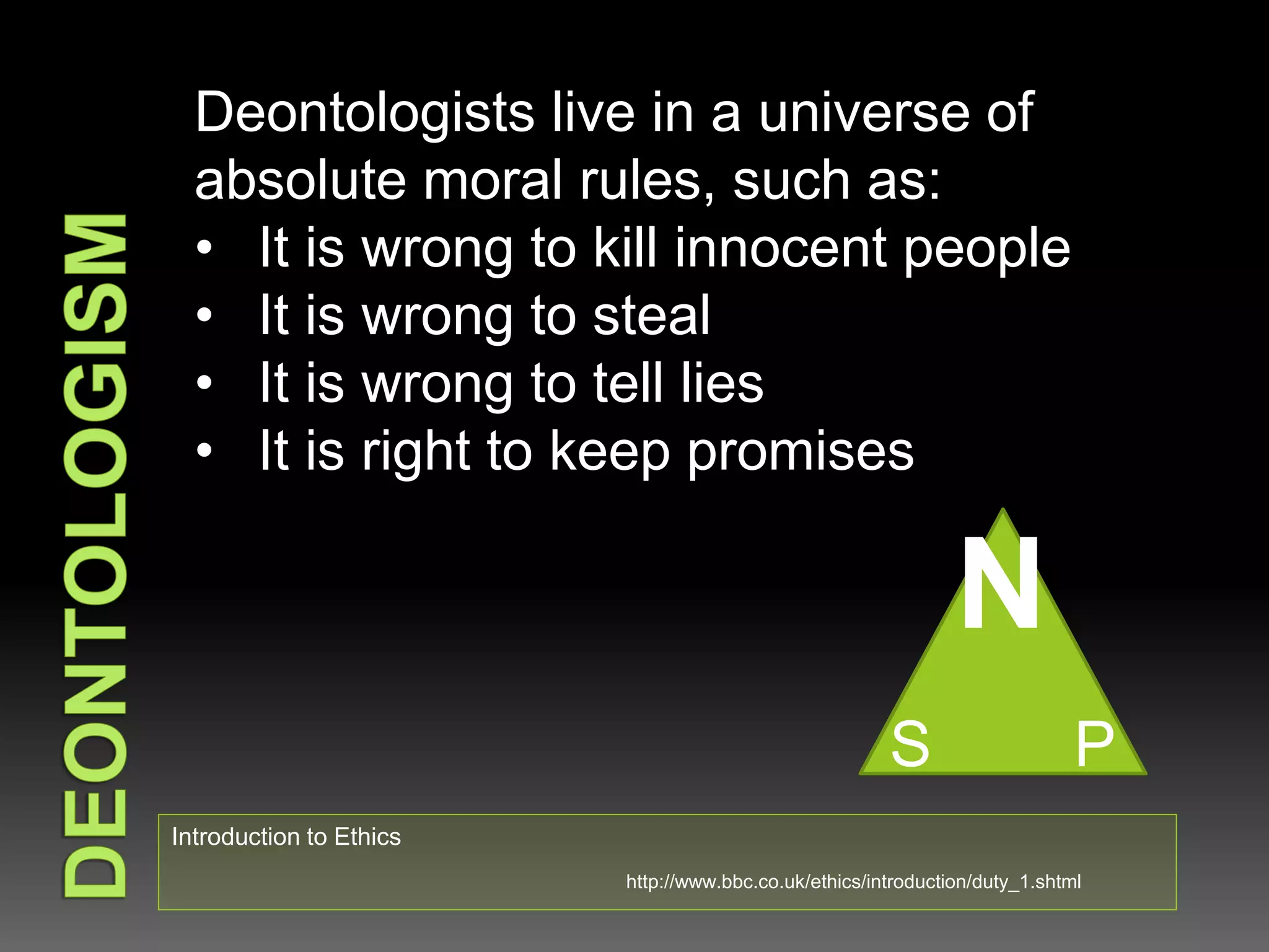 1. ethical theories part 1 | PPTX
