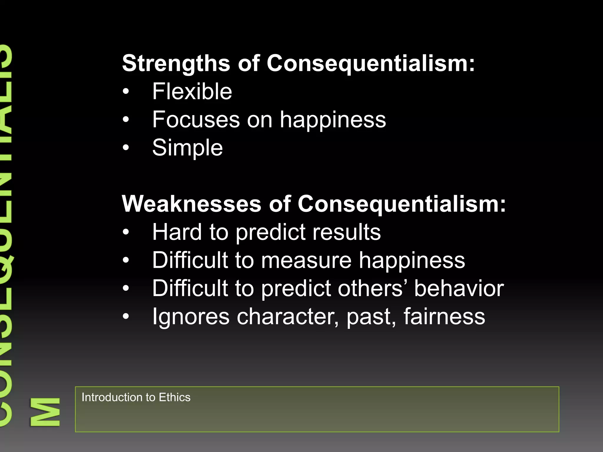 1. ethical theories part 1 | PPTX