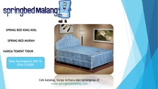 bigland springbed malang | PPT