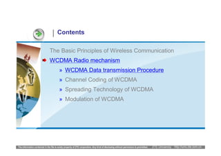 wcdma wireless principle | PDF