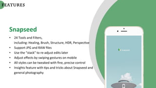 APP Sharing - Snapseed | PPT