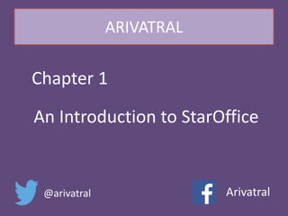 1.1 an introduction to star office | PPT