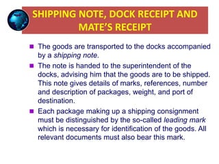 Pemahaman Prosedur Shipping_Materi "EXPORT-IMPORT" Training | PPTX