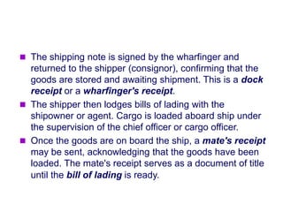 Pemahaman Prosedur Shipping_Materi "EXPORT-IMPORT" Training | PPTX