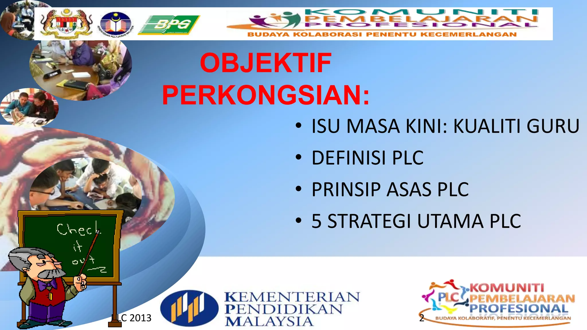 1. kualiti guru dan konsep plc | PPTX