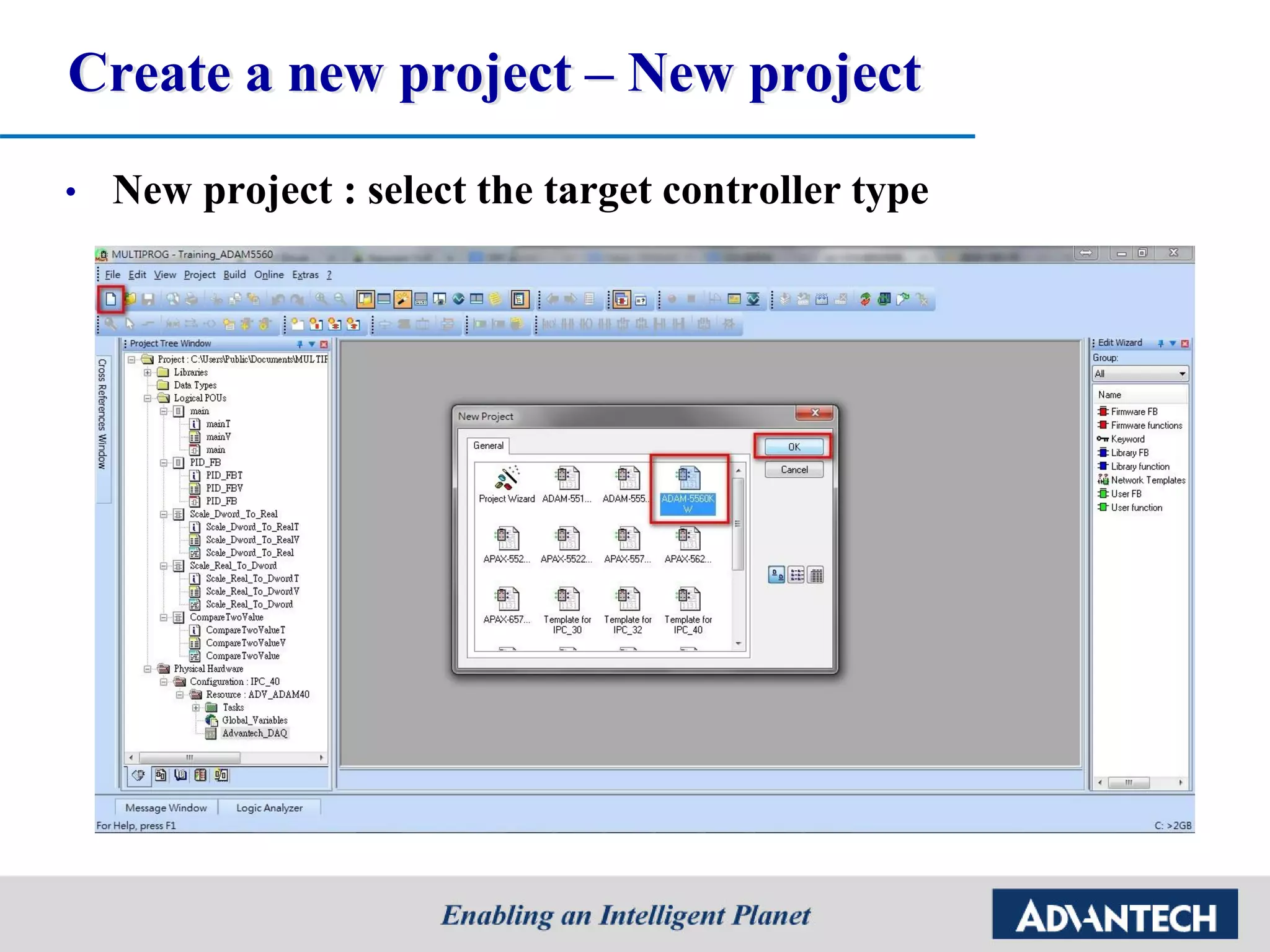 [Advantech] PAC SW Multiprog Tutorial step by step | PDF