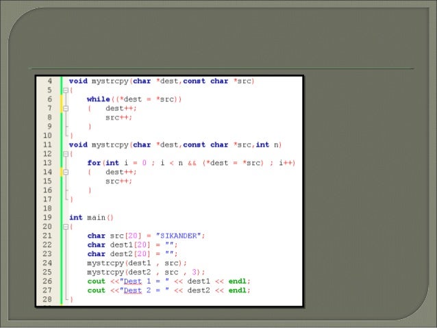 Functions In C