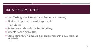 Test Driven Development | PPTX