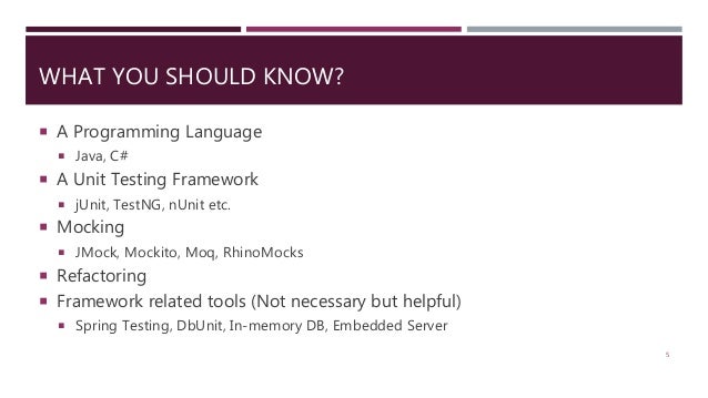 Test Driven Development | PPTX