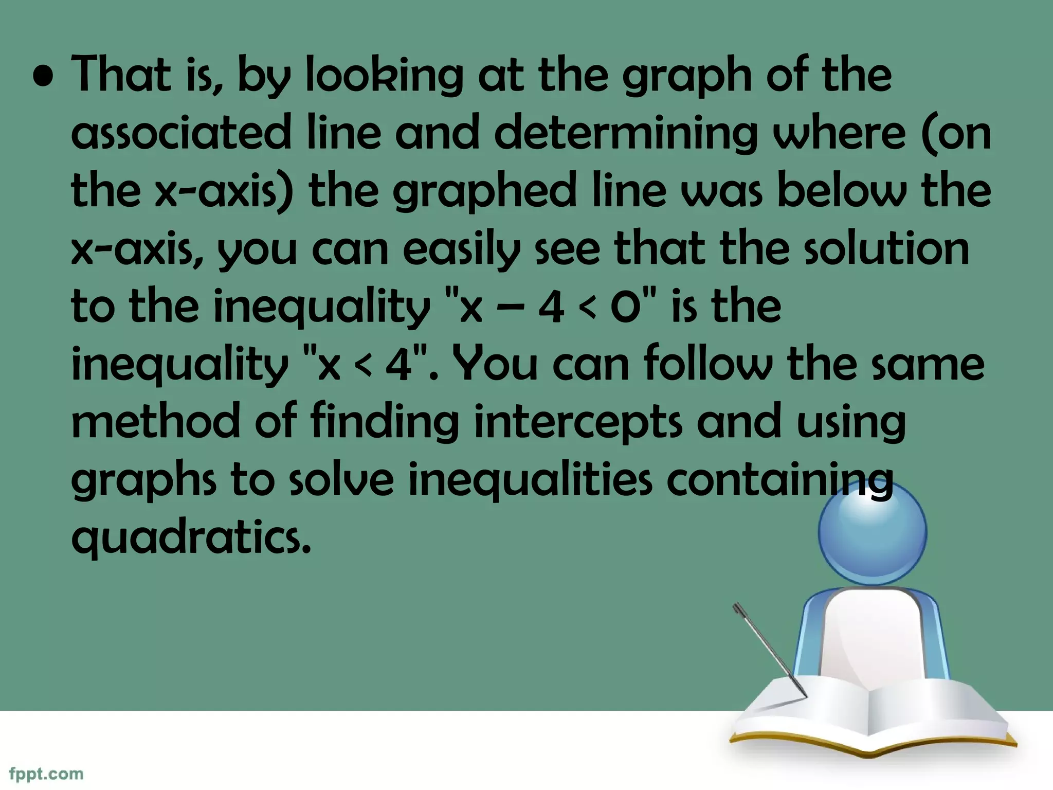 Grade mathematics: Quadratic Inequalities | PPT | Physics | Science