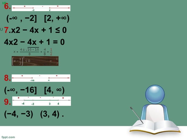 Grade mathematics: Quadratic Inequalities | PPT | Physics | Science
