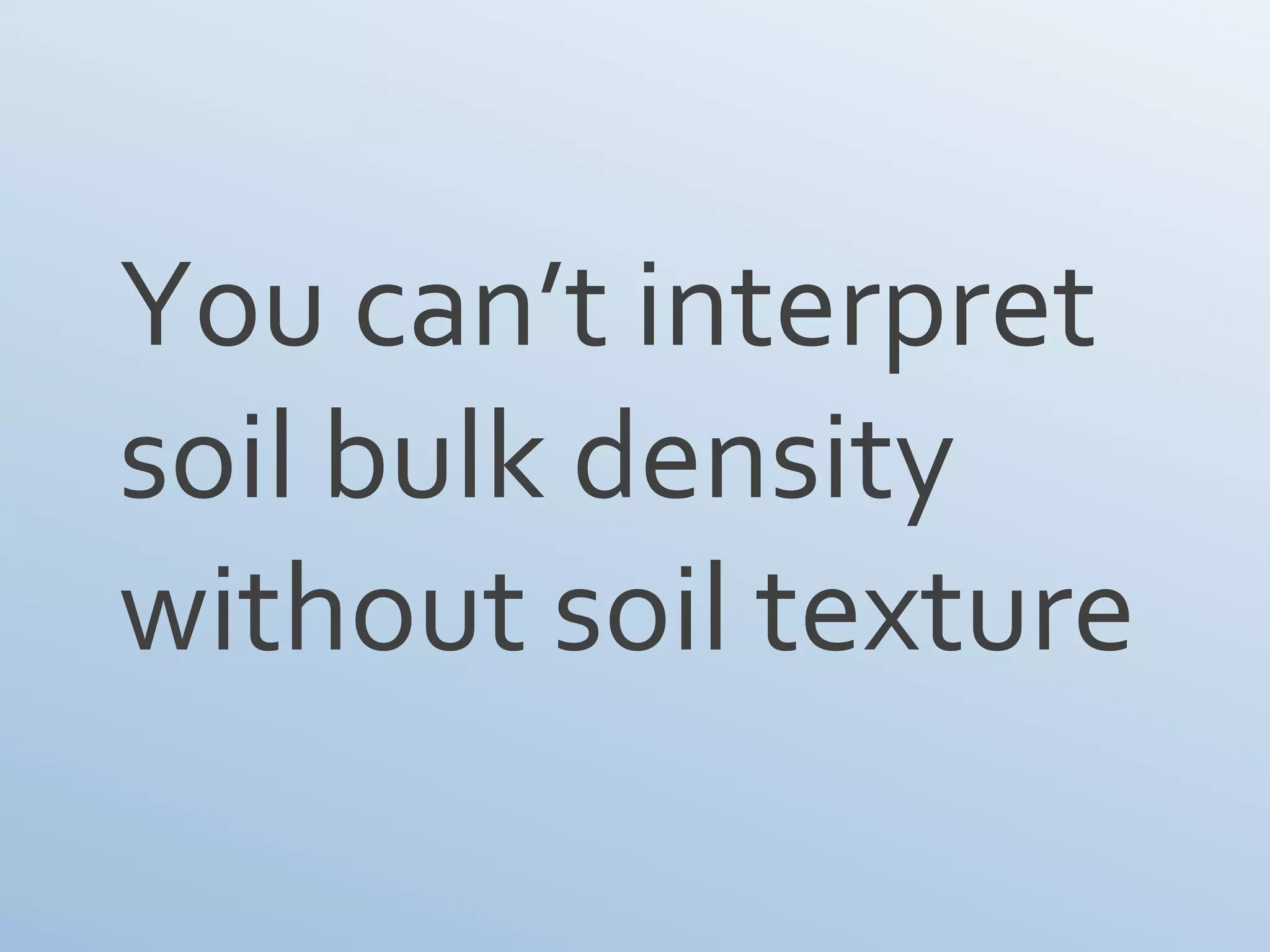 Soil Profile Rebuilding, A technique for Rehabilitating Compacted Urban ...
