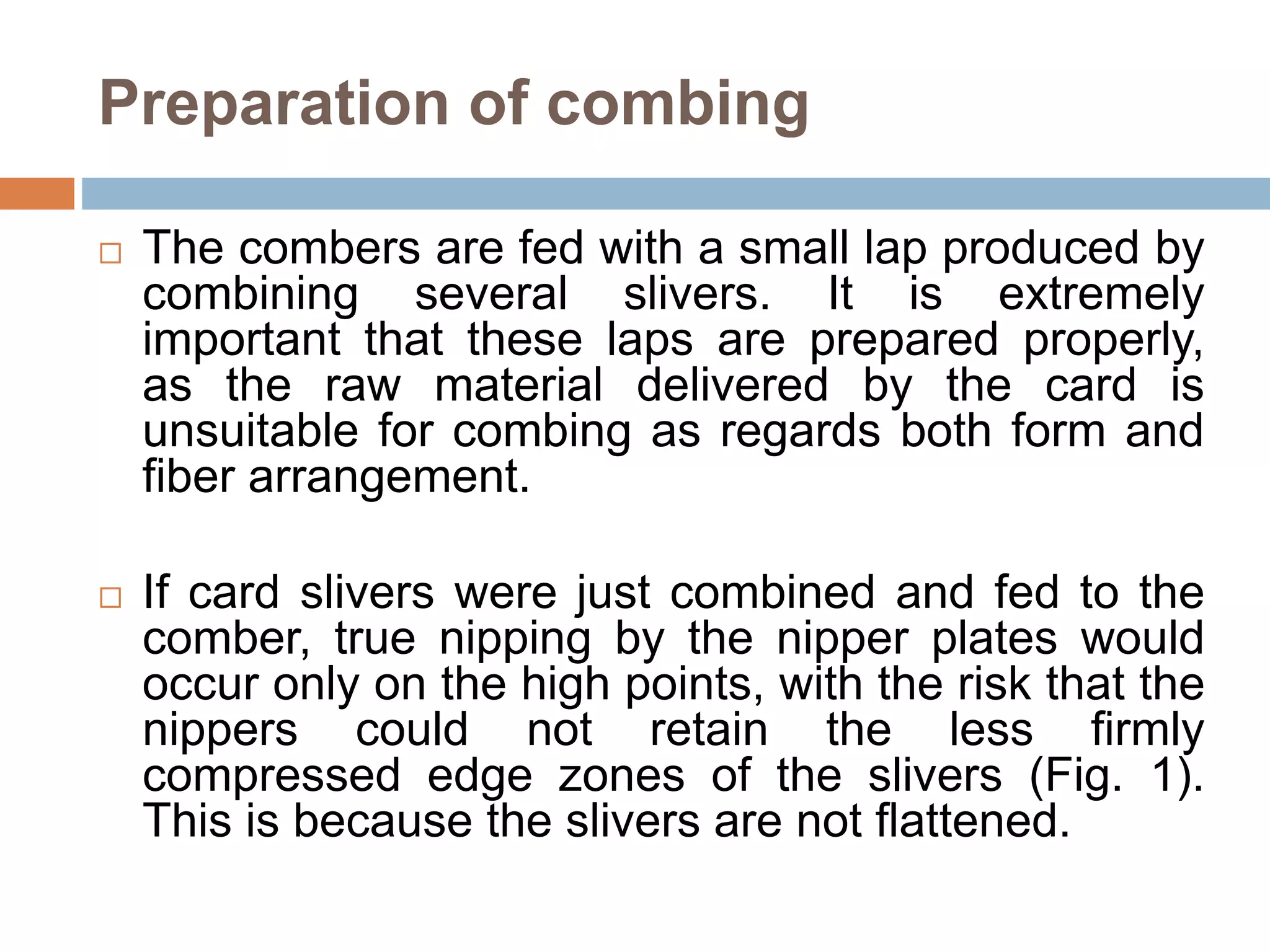 1.3 preparation of combing | PPTX