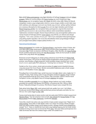 1. Materi Java Eclipse1 | PDF