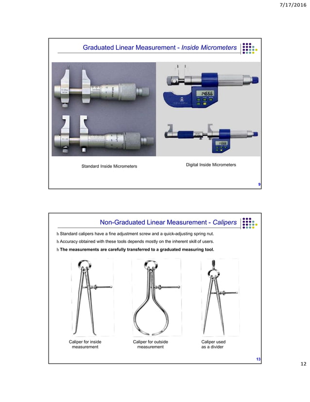 Measurement standards | PDF