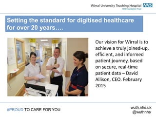 ECO10 - Wirral Hospital's journey to global digital excellence | PPTX