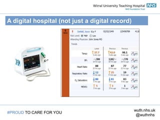 ECO10 - Wirral Hospital's journey to global digital excellence | PPTX