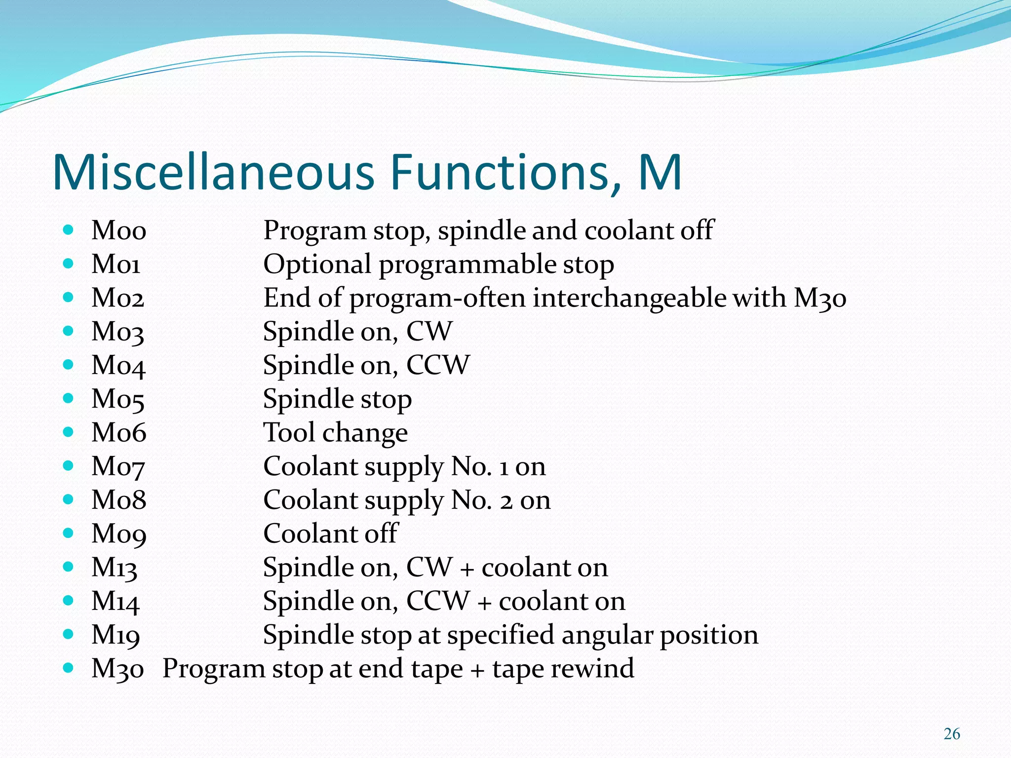 CNC Programming | PPTX