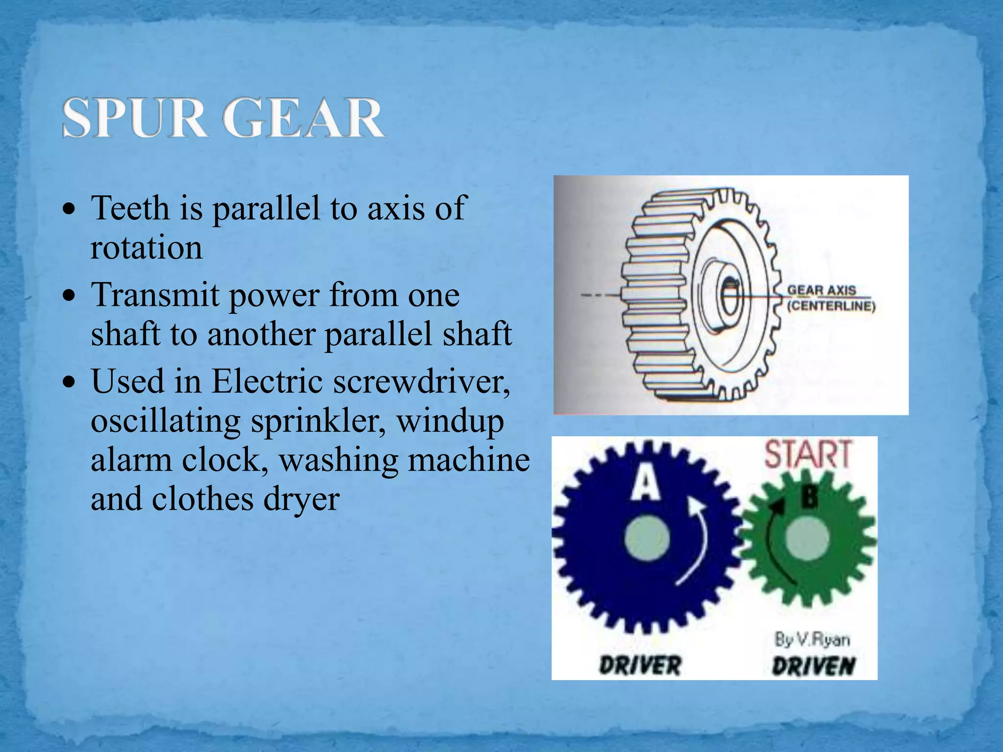 Gears in Kinematics of Machine(KOM) subject | PPTX