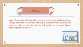 Range of Different Types of Businesses. | PPT
