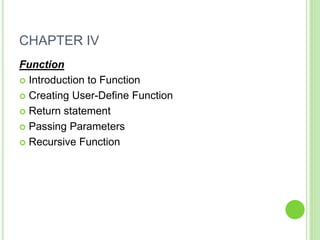 1. c or c++ programming course out line | PPT | Free Download