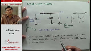 1.2.8 choke input filter | PPT
