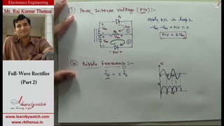1.2.6 analysis of centre tapped fwr parameters | PPT