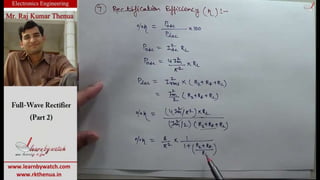 1.2.6 analysis of centre tapped fwr parameters | PPT