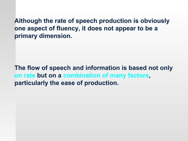 1. fluency introduction | PPT