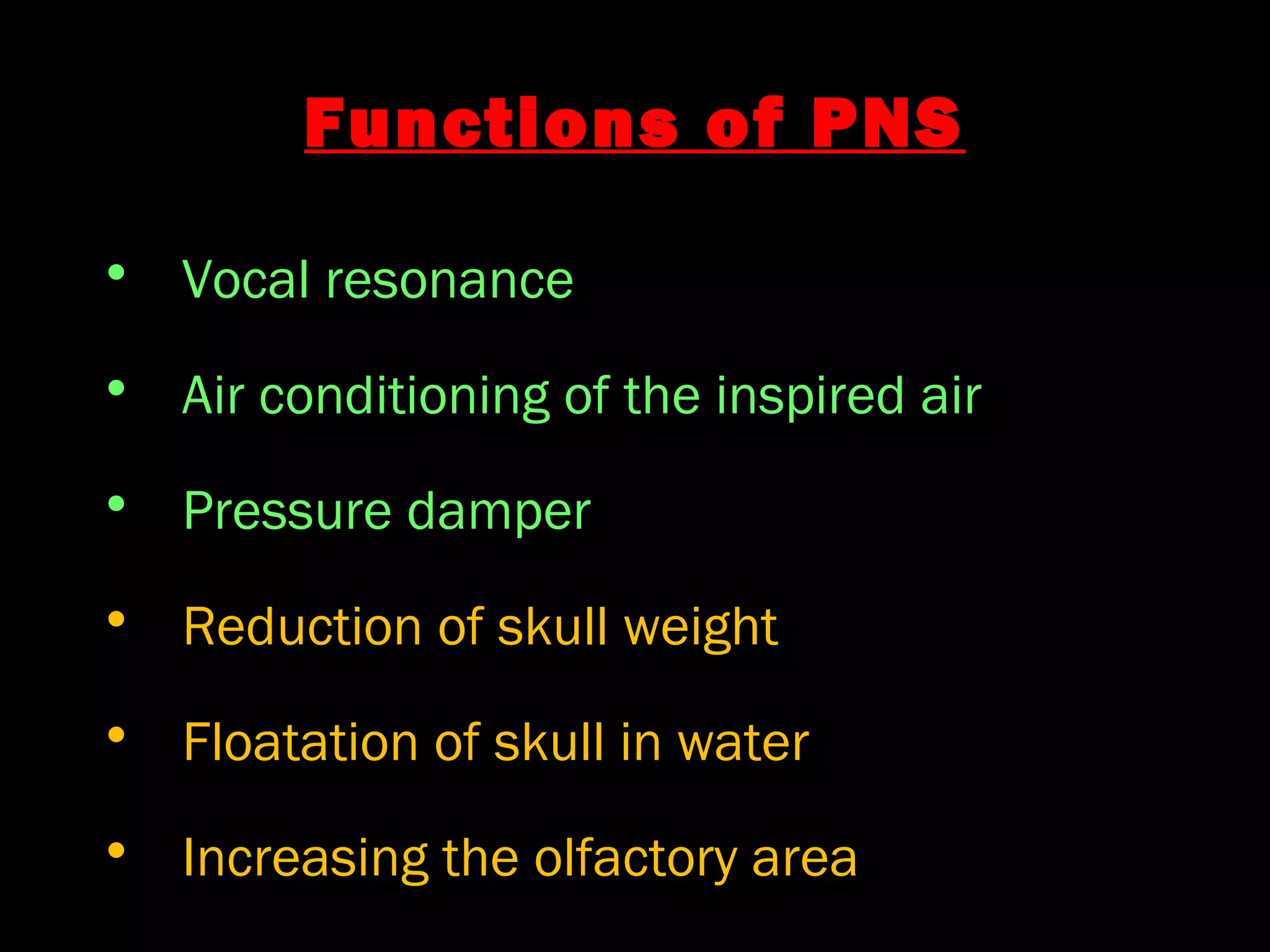Anatomy and physiology of nose and PNS | PPT