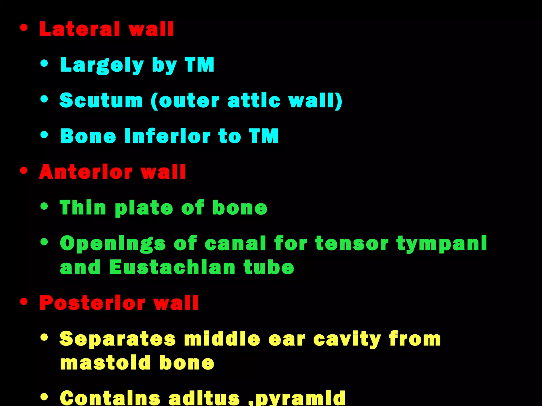 Anatomy of ear and mastoid | PPT