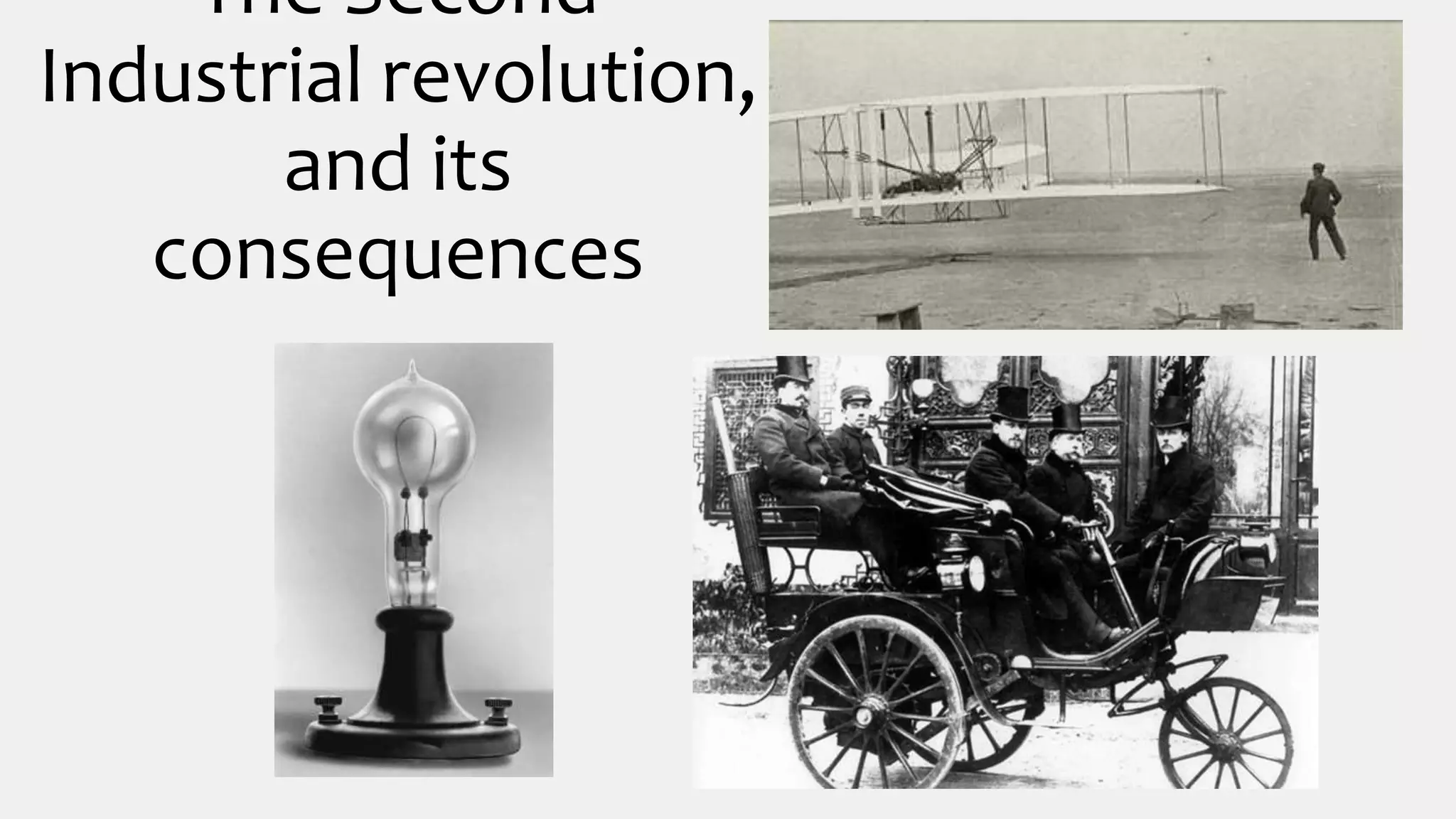 1. The second industrial revolution, and its consequences | PPTX
