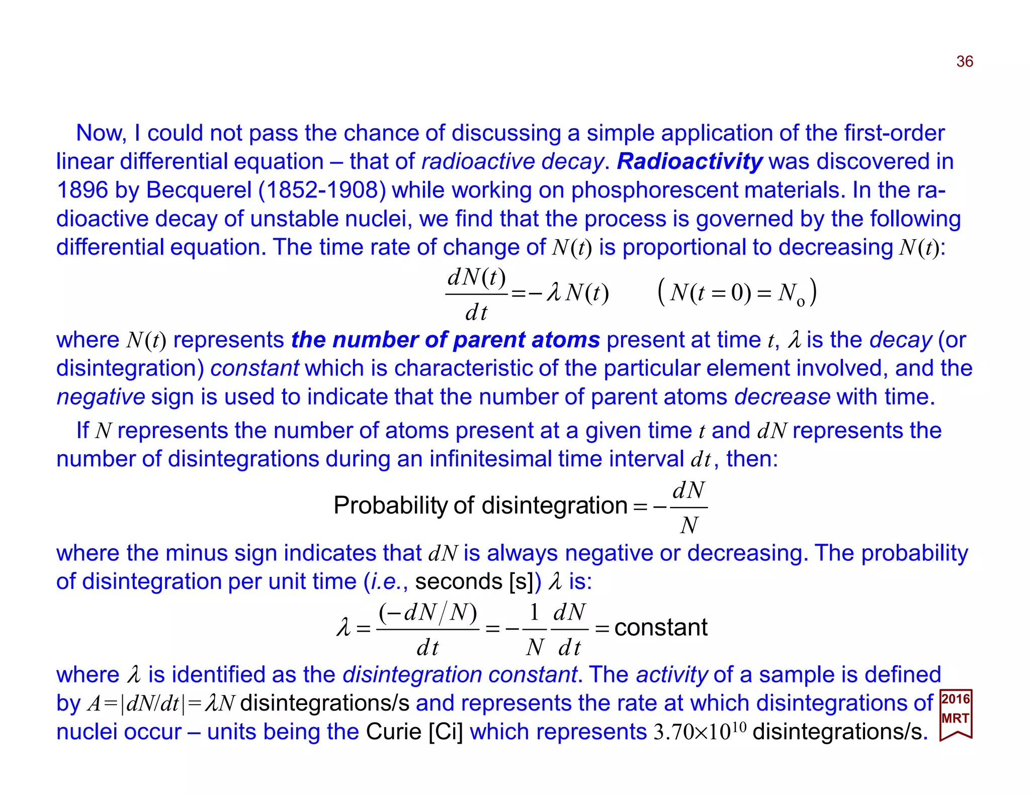 PART I.2 - Physical Mathematics | PPT