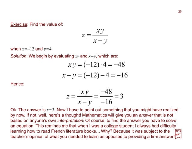 PART I.1 - Physical Mathematics | PPT