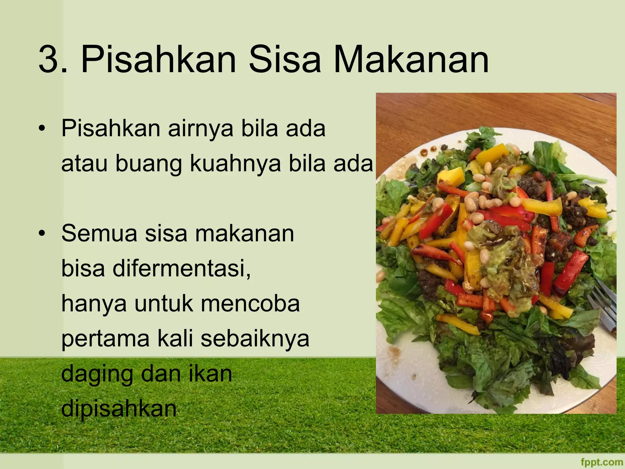 1. Mengubah Sisa Makanan Jadi Pupuk Organik | PDF