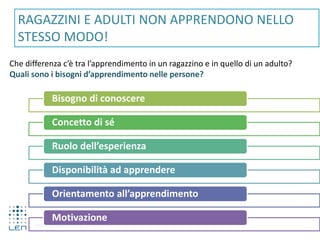 Favorire l'apprendimento continuo | PPT