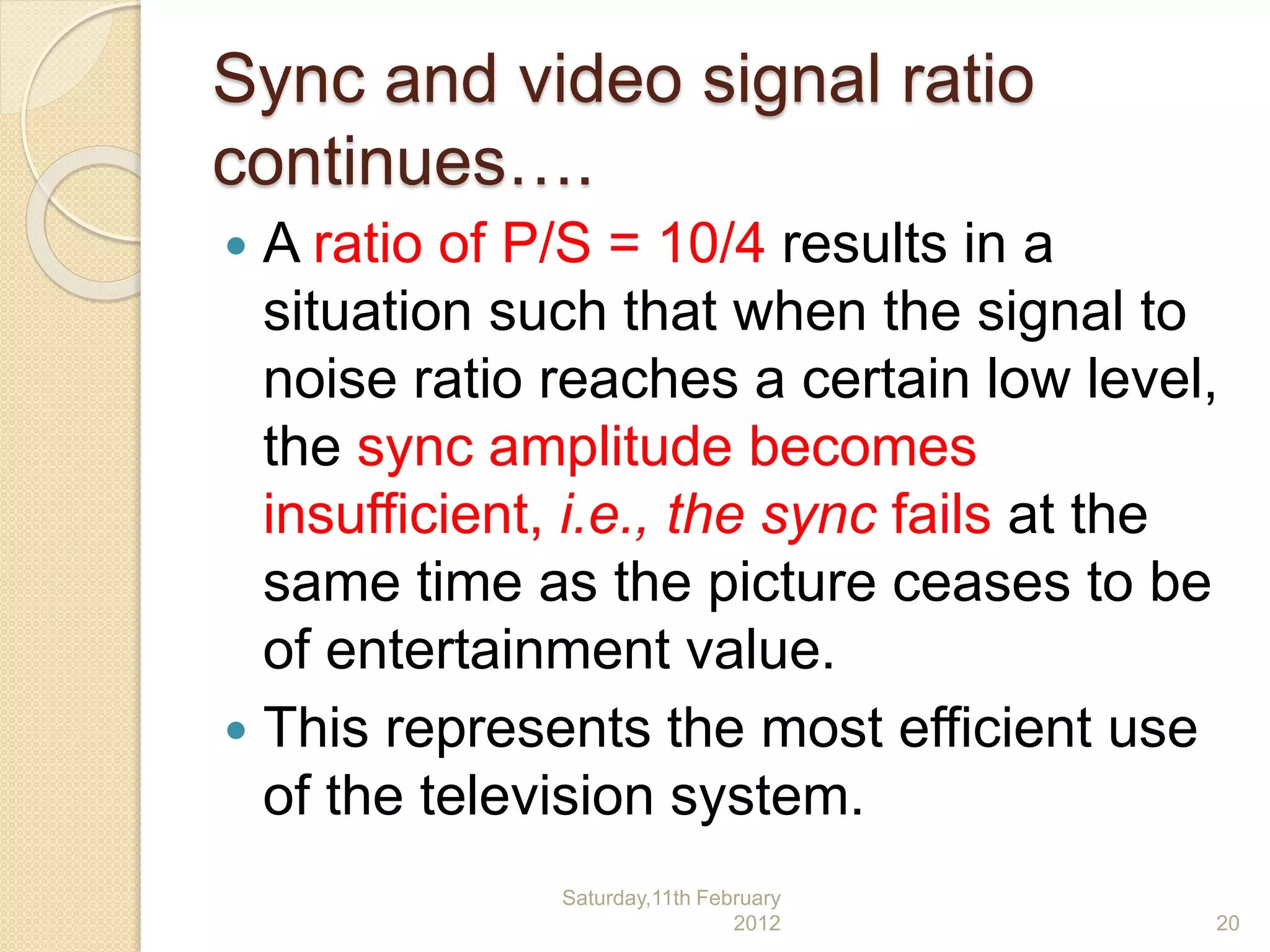 composite video signal | PPTX