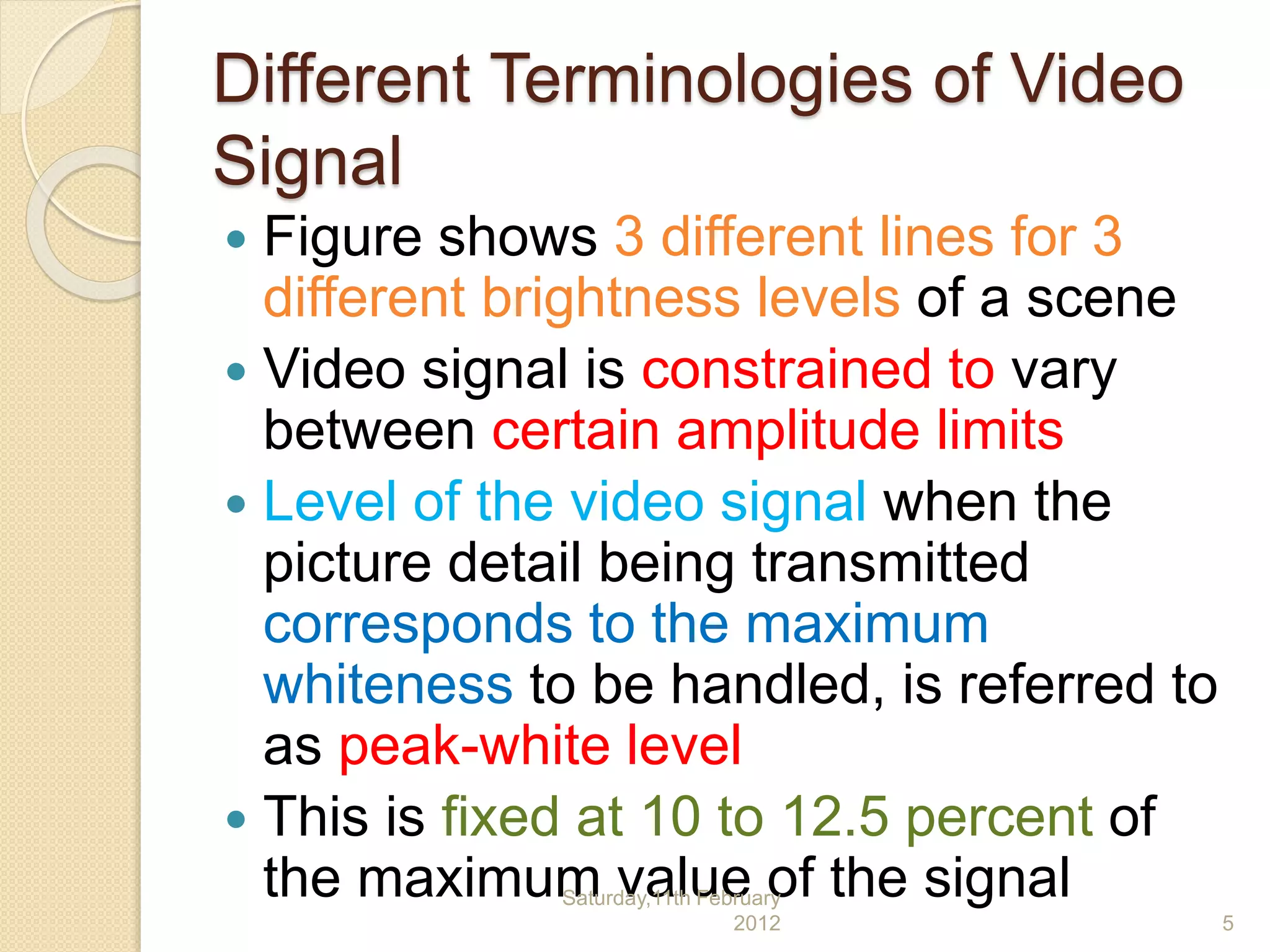 composite video signal | PPTX