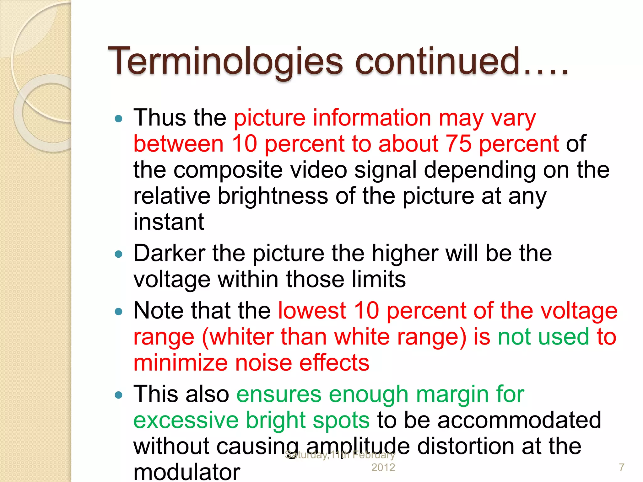 composite video signal | PPTX