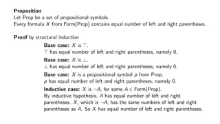 1.11 Inductive definitions and structural induction | PPT