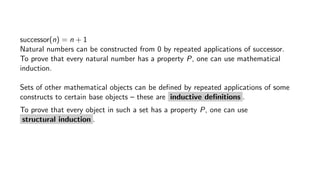 Structural Induction