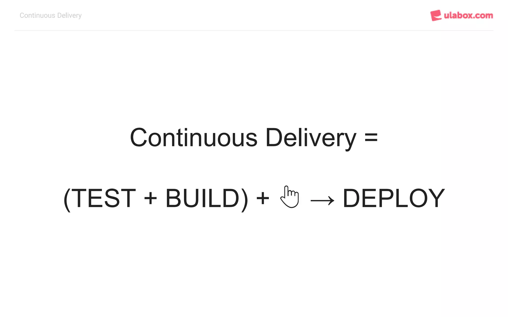 Continuous integration and delivery and deployment | PPT