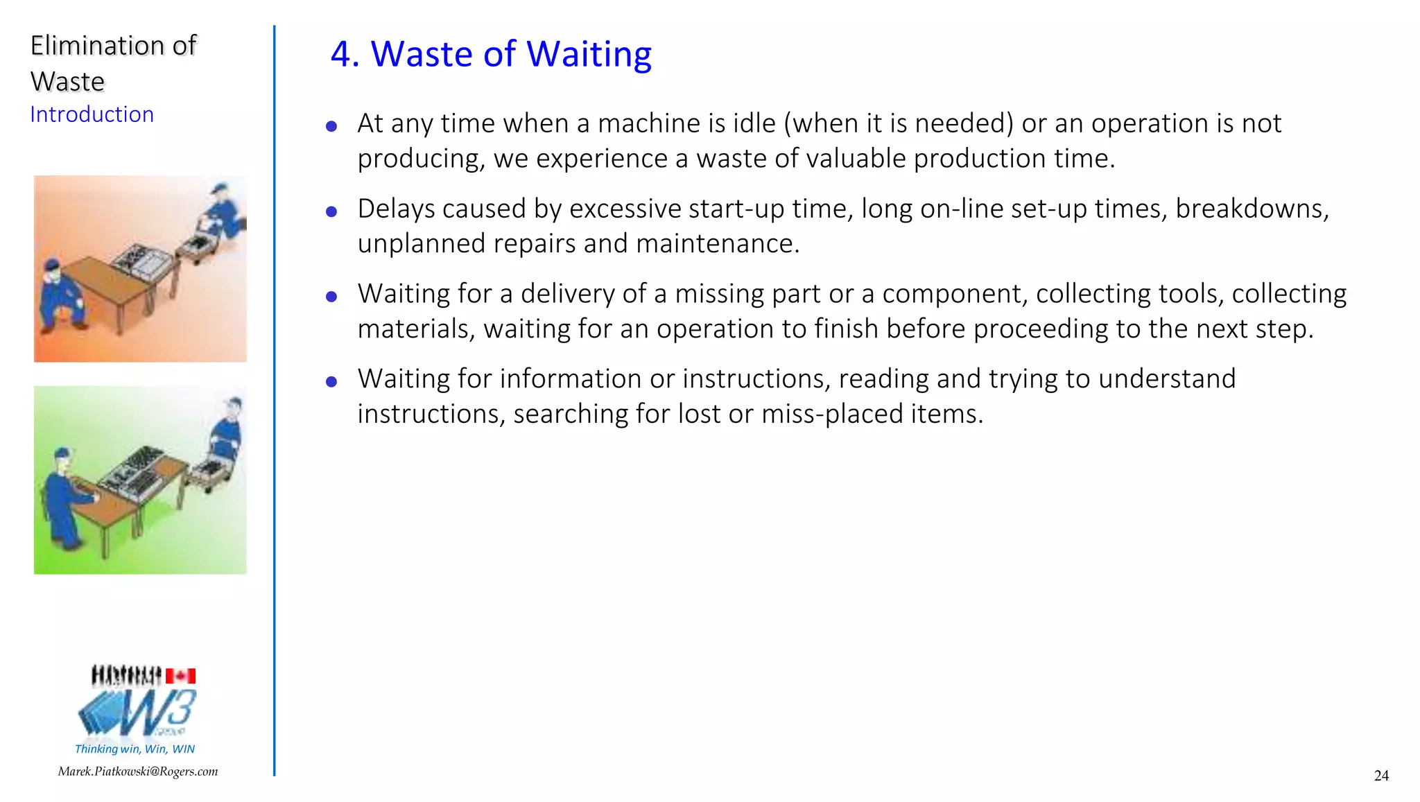 Elimination of 7 types of Waste (MUDA) | PPTX