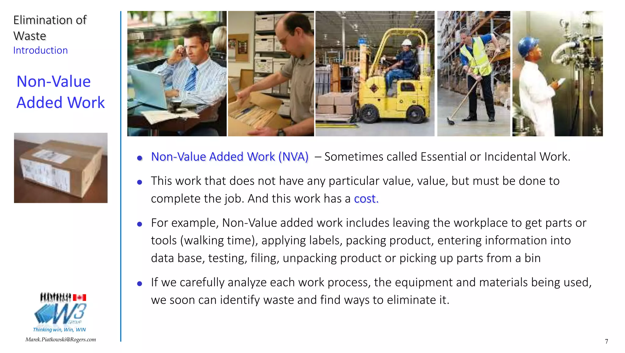 Elimination of 7 types of Waste (MUDA) | PPTX