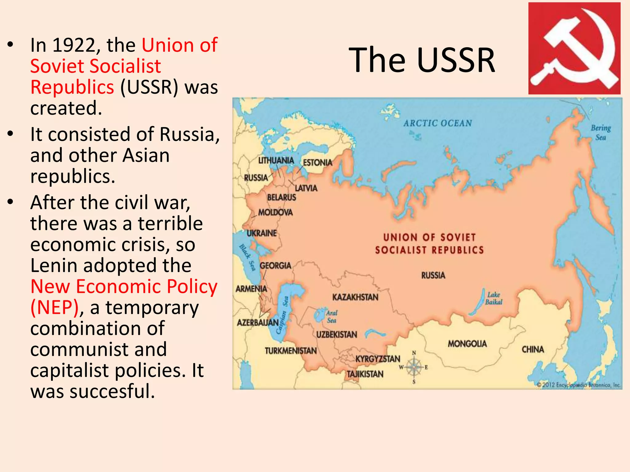 1. The Russian revolution | PPTX